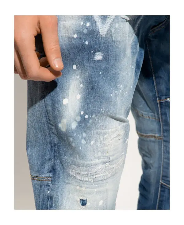 Dsquared2 Eviction Notice Cropped Jeans
