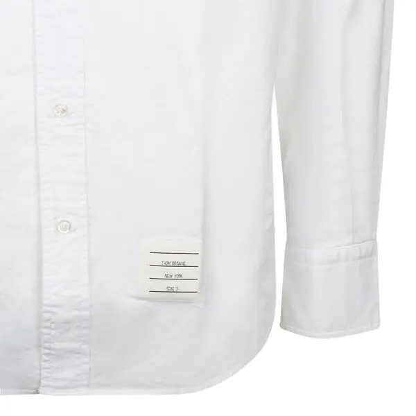 Thom Browne 4-bar Stripe Detailed Buttoned Shirt