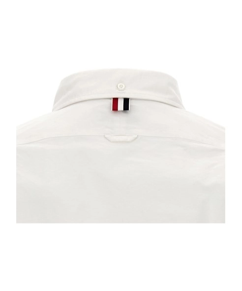 Thom Browne 4-bar Stripe Detailed Buttoned Shirt
