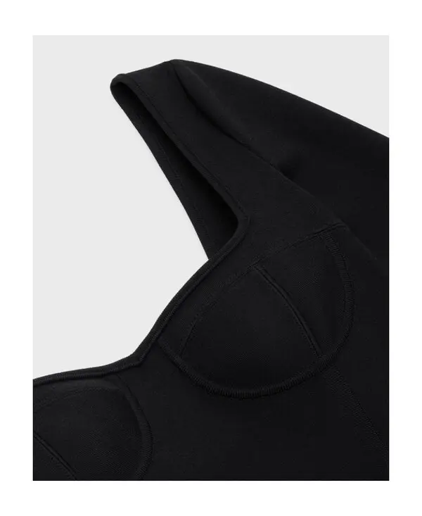 Celine Corset Dress In Underpinning Viscose