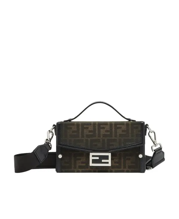 Fendi Ff Fabric Bag - Brown