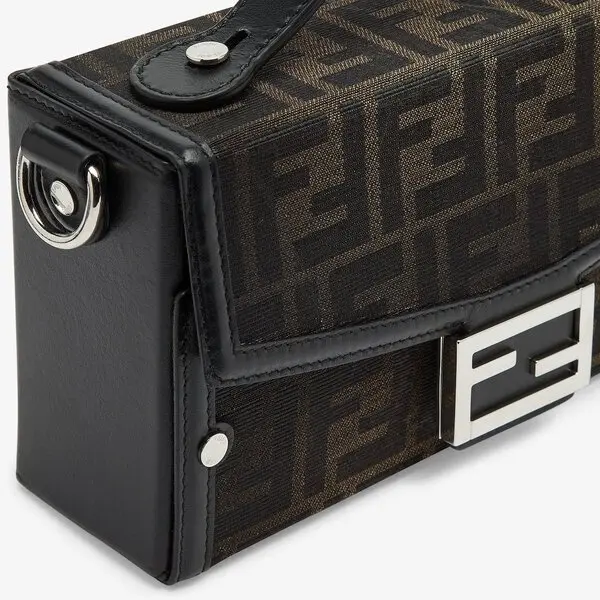 Fendi Ff Fabric Bag - Brown