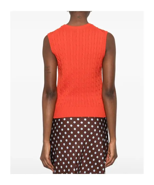 Ralph Lauren Polo Crewneck Braided Vest