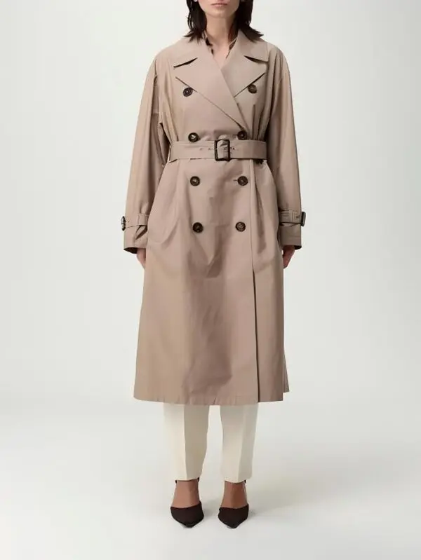 Max Mara Fiorito Double-breasted Belted Trench Coat