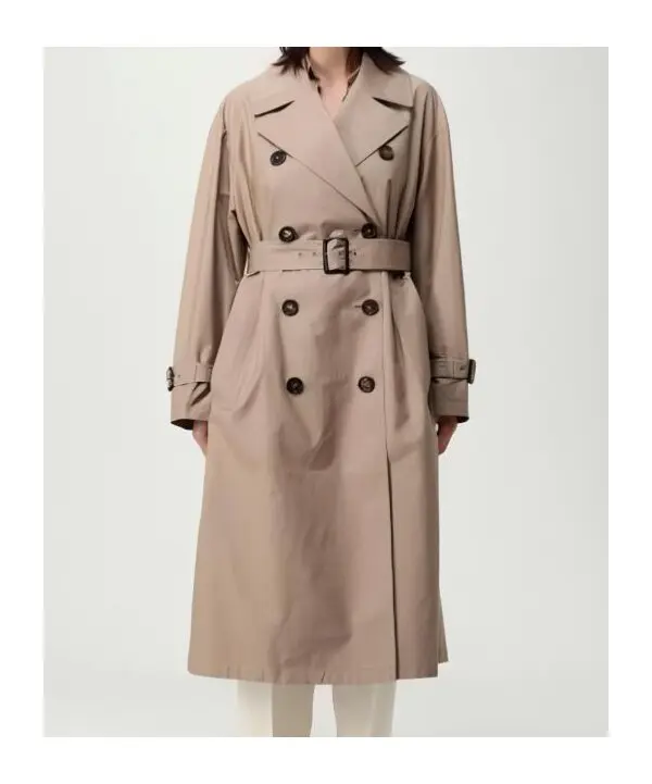 Max Mara Fiorito Double-breasted Belted Trench Coat