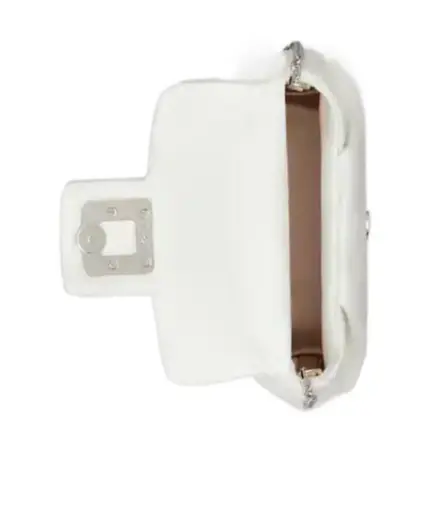 ROGER VIVIER Efflorescence Cross Body Bag With Crystal Buckle