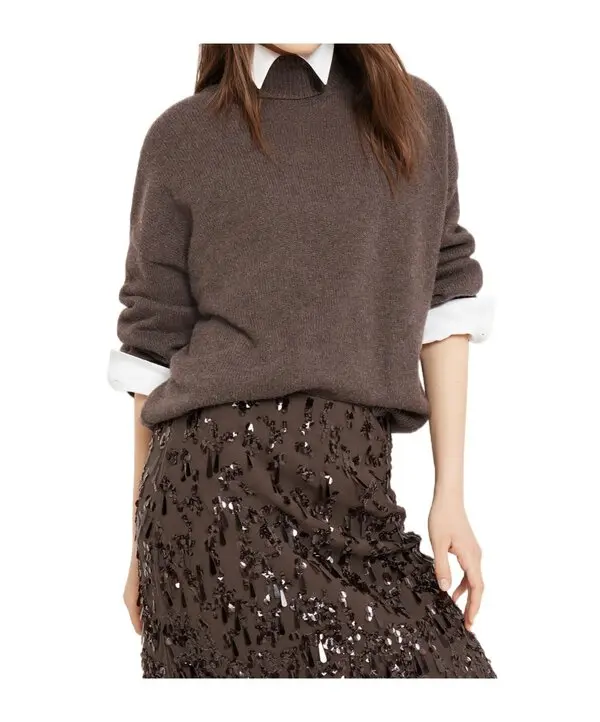 Brunello Cucinelli Long Sleeve Turtleneck Sweater