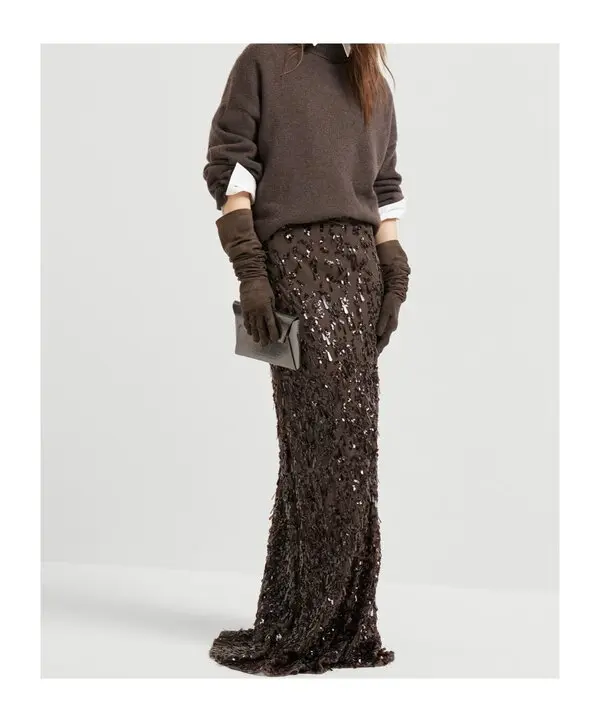Brunello Cucinelli Long Sleeve Turtleneck Sweater
