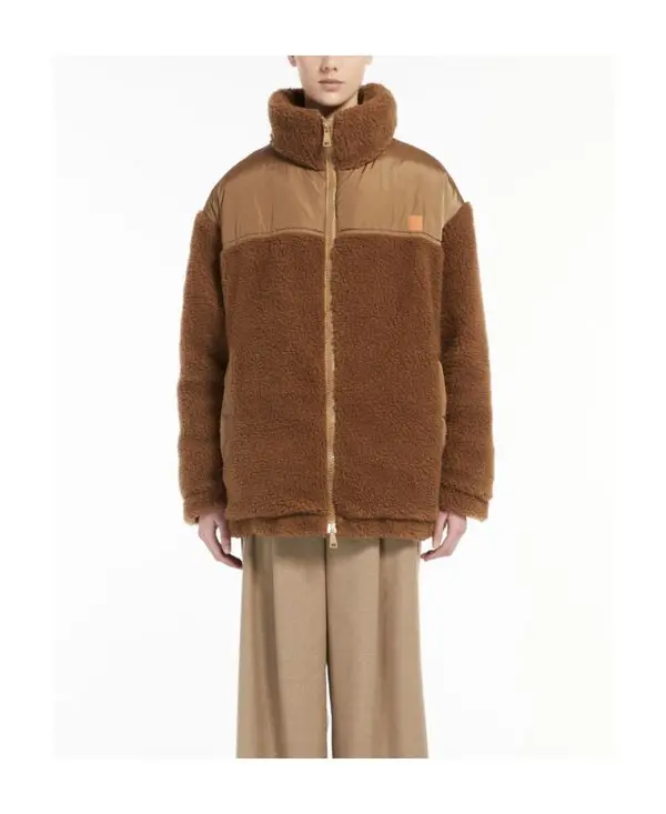 Max Mara Logo Down Jacket