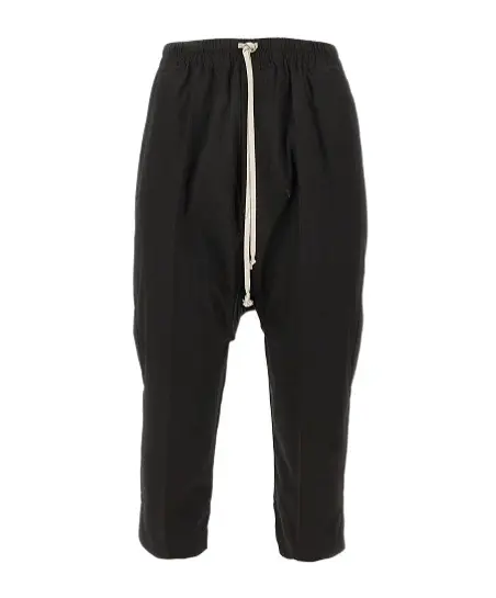 Rick Owens Drawstring High Waist Pants