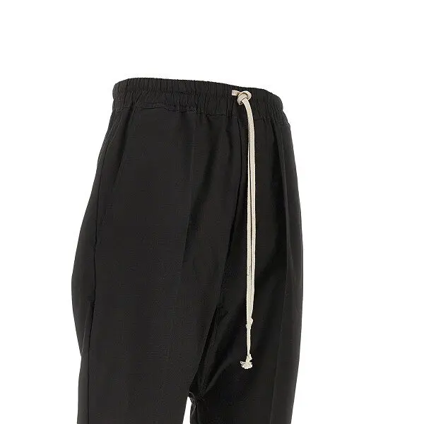 Rick Owens Drawstring High Waist Pants