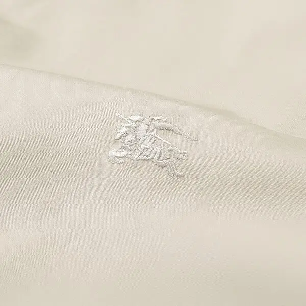 Burberry Ekd-embroidered Long Sleeved Shirt