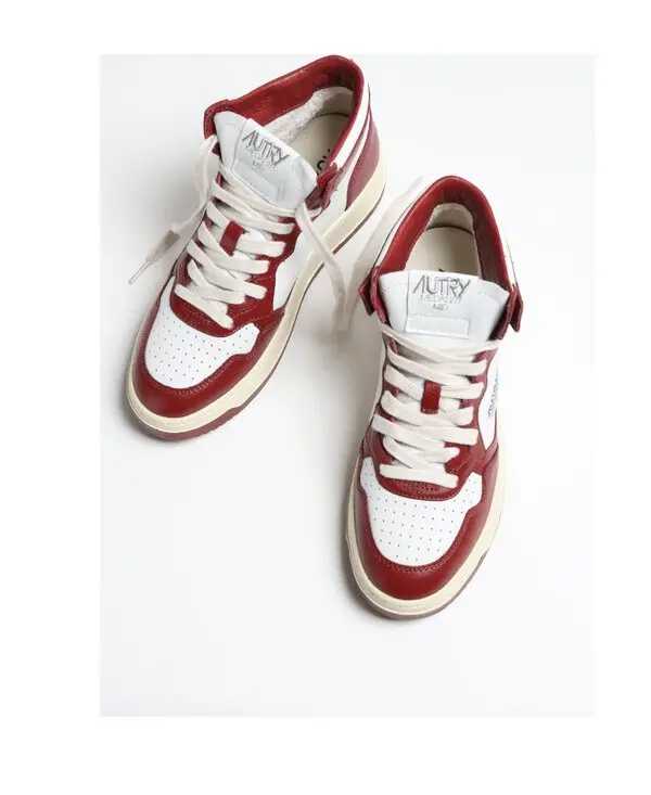 AUTRY Medalist High-top Sneakers - Red