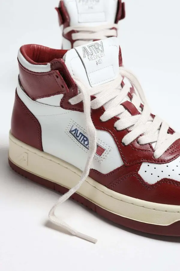 AUTRY Medalist High-top Sneakers - Red