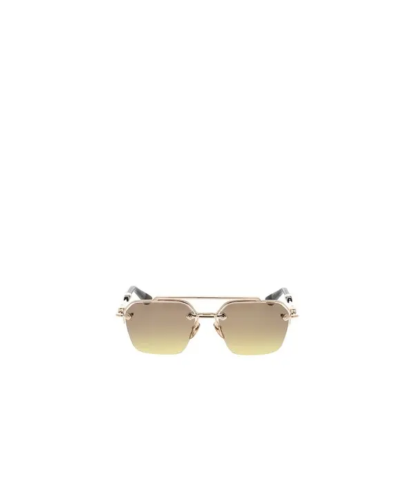 Chrome Hearts Logo Aviator Sunglasses - Nude
