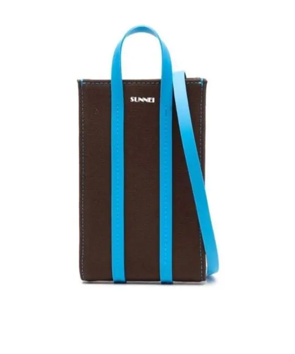 Sunnei Micro Parallelepipedo Tote Bag - Black