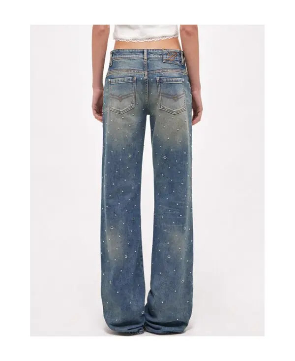 Blumarine Embellished Denim Jeans