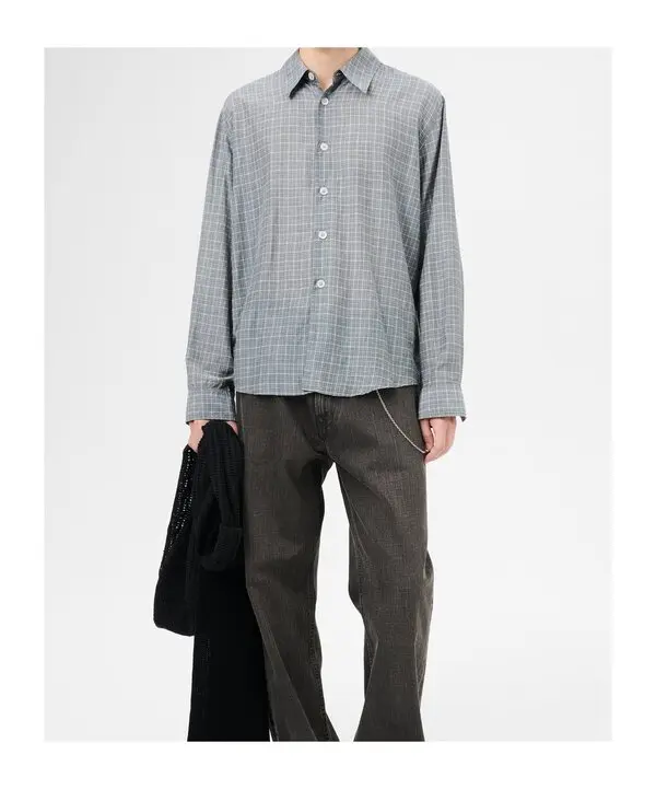 Our Legacy Beyond Check Shirt - Gray