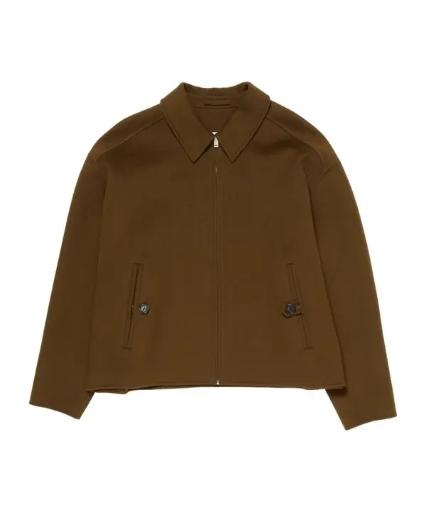 Acne Studios Zip-up Long Sleeved Jacket - Brown