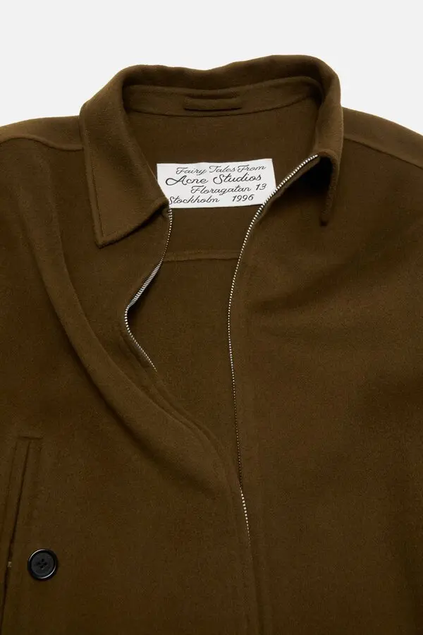 Acne Studios Zip-up Long Sleeved Jacket