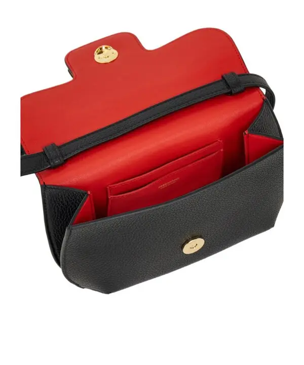 FERRAGAMO Gancini Logo Plaque Crossbody Bag