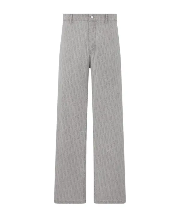 Dior Monogram Straight-leg Jeans