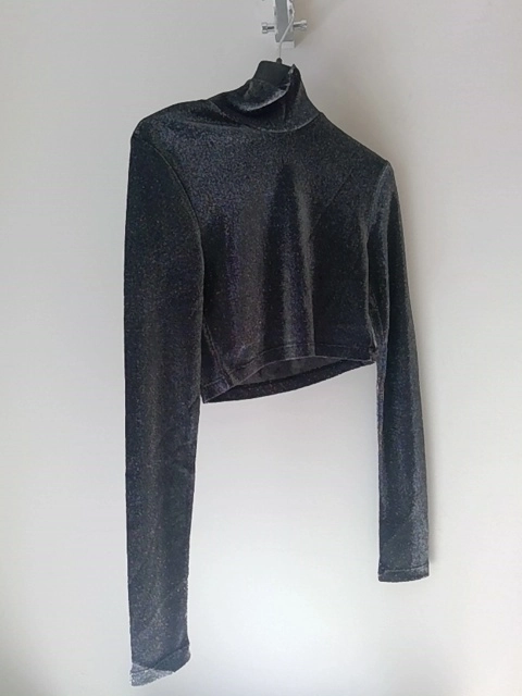 ROTATE BY BIRGER CHRISTENSEN High-neck Cropped Blouse