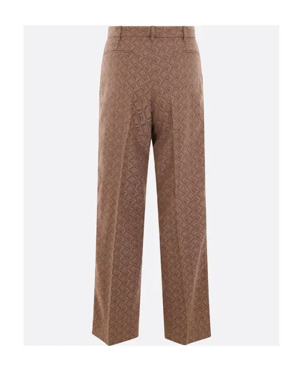 MARINE SERRE Moon Diamant Pattern Trousers