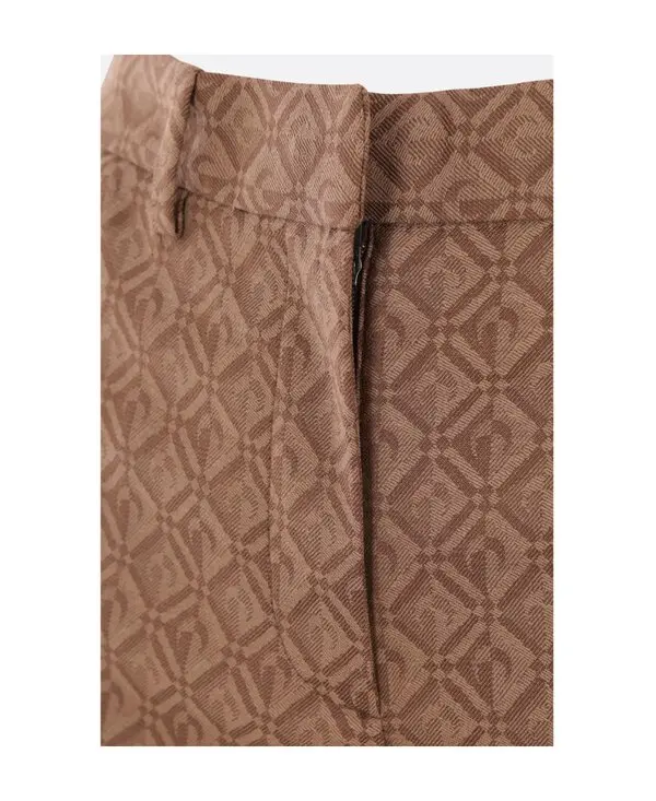 MARINE SERRE Moon Diamant Pattern Trousers