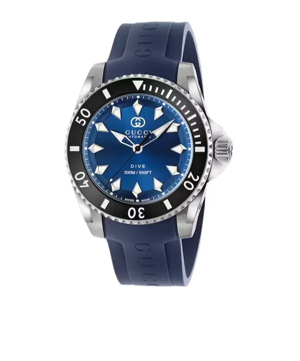 Gucci Automatic Dive Watch - Blue
