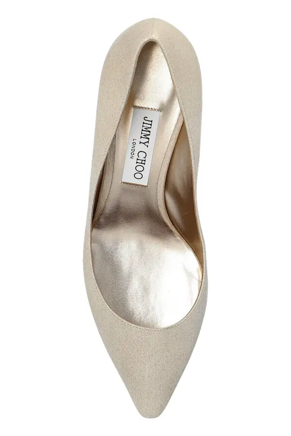 JIMMY CHOO Romy 60 Pointed Toe Pumps - Gray