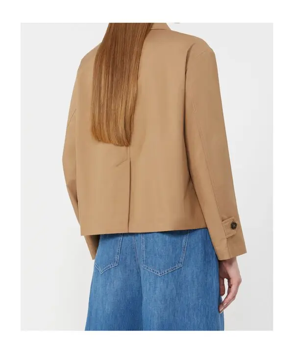 Max Mara Buttoned Coat - Camel