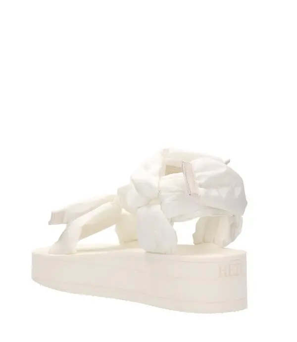 Red Valentino Strappy Flatform Sandals