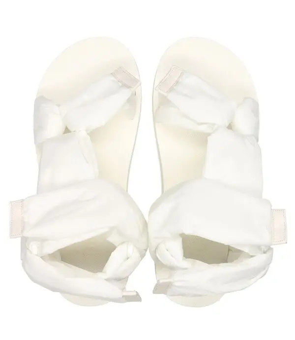Red Valentino Strappy Flatform Sandals