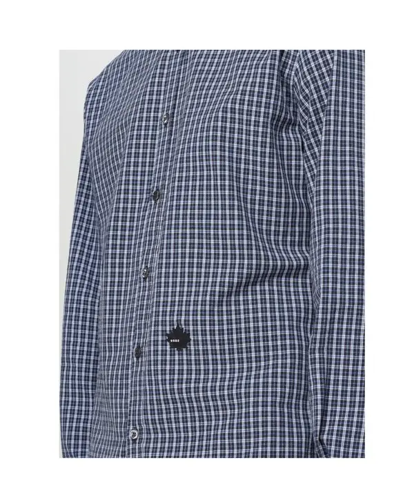 Dsquared2 Checked Shirt - Gray