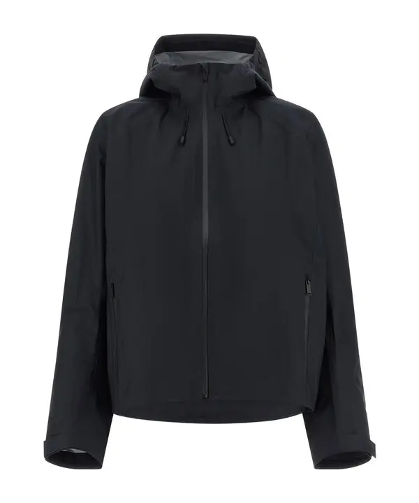 Canada Goose Horizon Zip-up Hooded Windbreaker - Black