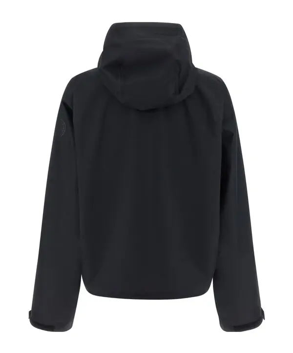 Canada Goose Horizon Zip-up Hooded Windbreaker - Black
