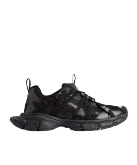 Balenciaga 3xl Extreme Laces B Sneakers - Black
