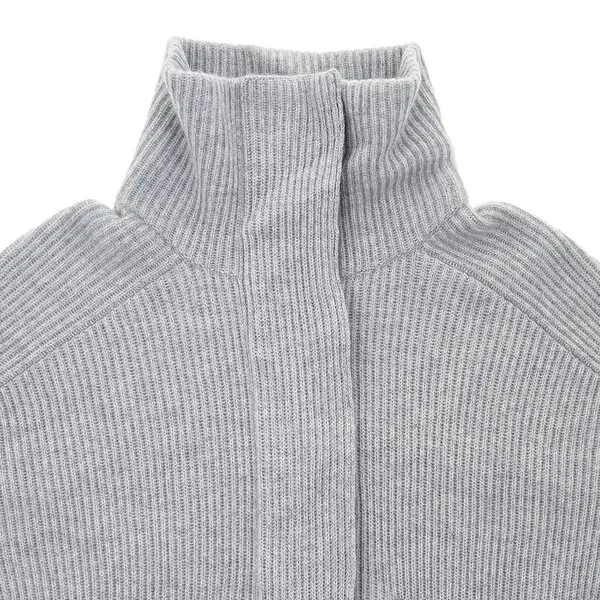 Brunello Cucinelli Ribbed Knit Lapel Cardigan With Pockets