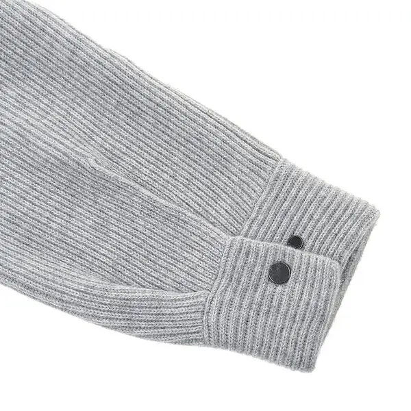 Brunello Cucinelli Ribbed Knit Lapel Cardigan With Pockets