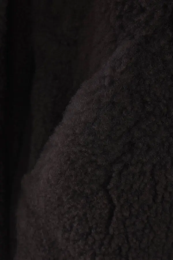 Max Mara Long-sleeved Crewneck Coat