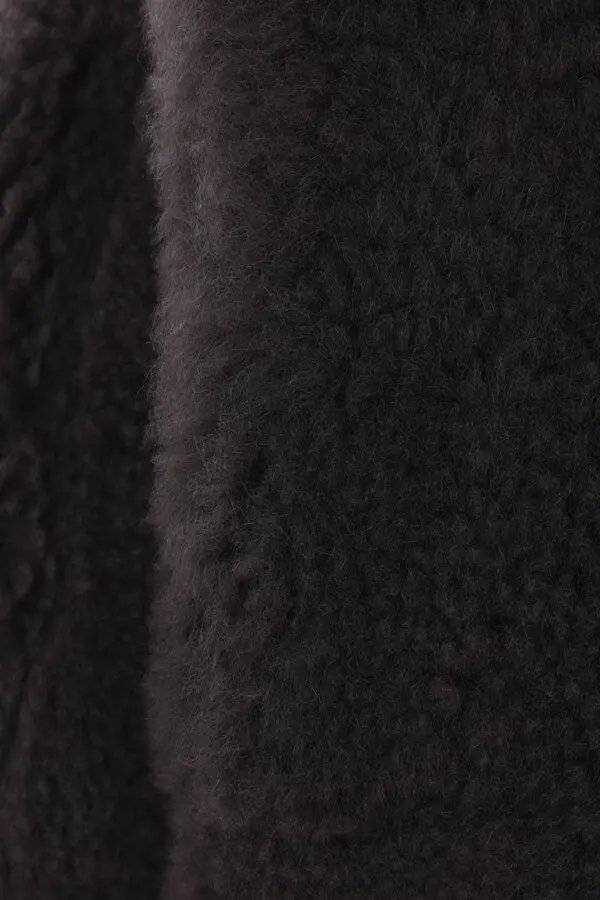 Max Mara Long-sleeved Crewneck Coat
