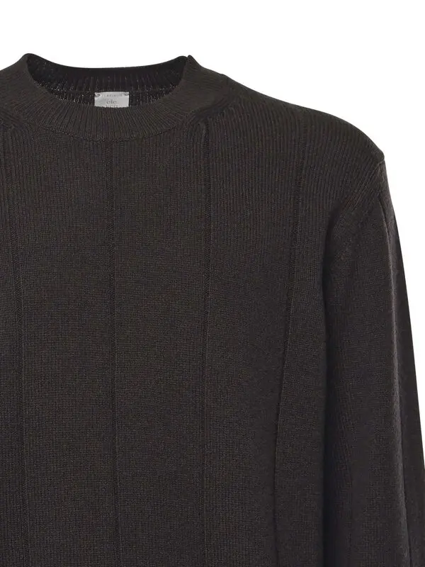 Eleventy Ribbed Crew Neck Knitwear