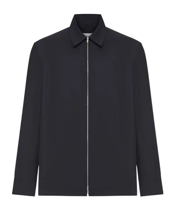 JIL SANDER Zip Cotton Shirt