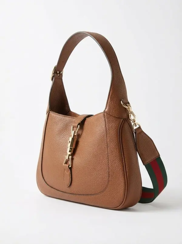 Gucci Jackie 1961 Small Shoulder Bag - Brown