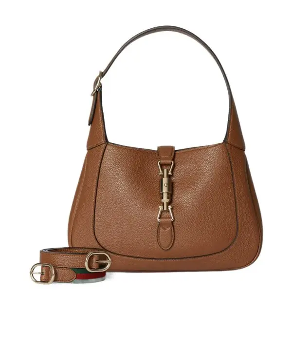Gucci Jackie 1961 Small Shoulder Bag - Brown