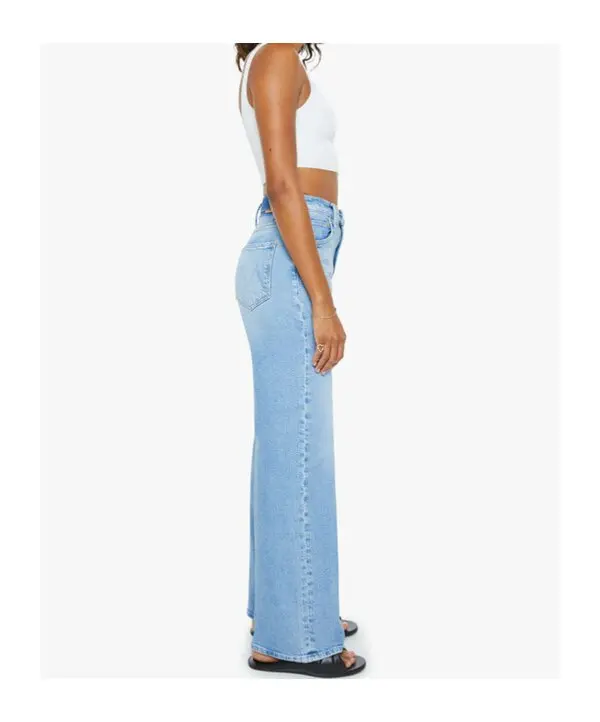 MOTHER High-waist Wide-leg Jeans - Blue