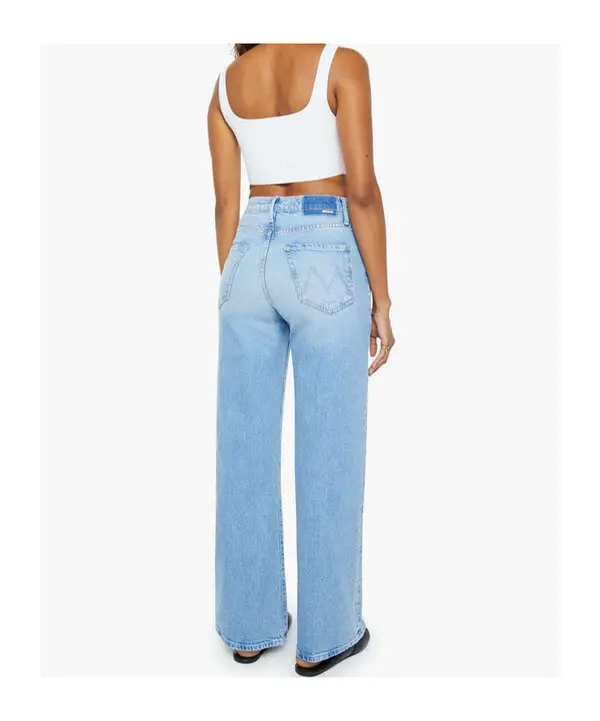 MOTHER High-waist Wide-leg Jeans - Blue
