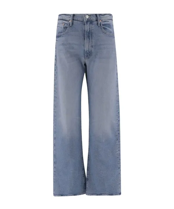 MOTHER High-waist Wide-leg Jeans