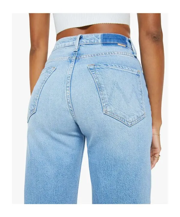 MOTHER High-waist Wide-leg Jeans